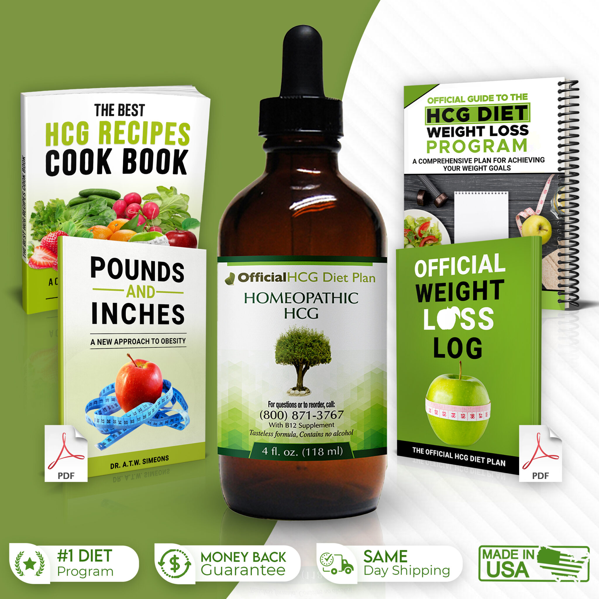 45 Day Official Hcg Diet Drops Program 4oz Official Hcg Diet Plan 9638